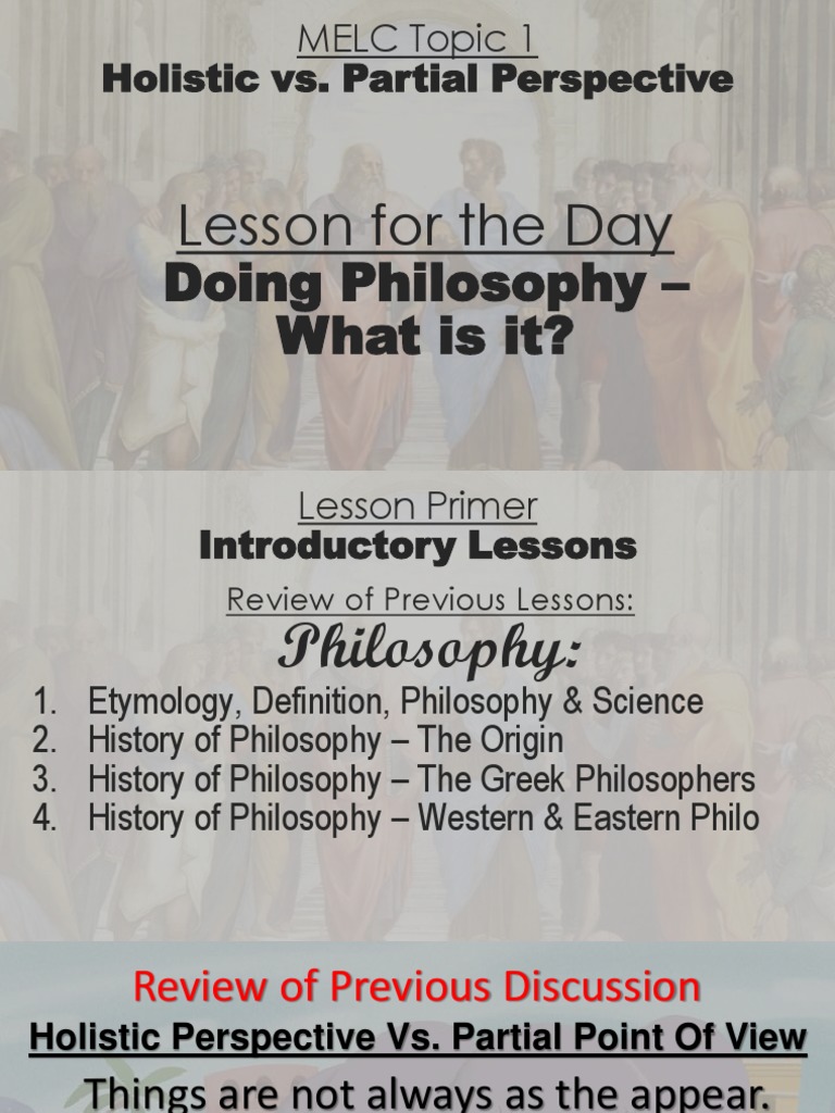 Doing Philosophy - What Is It | PDF | Truth | Thought