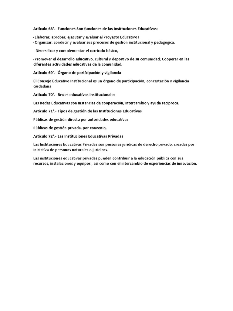 Artículo 68 | PDF