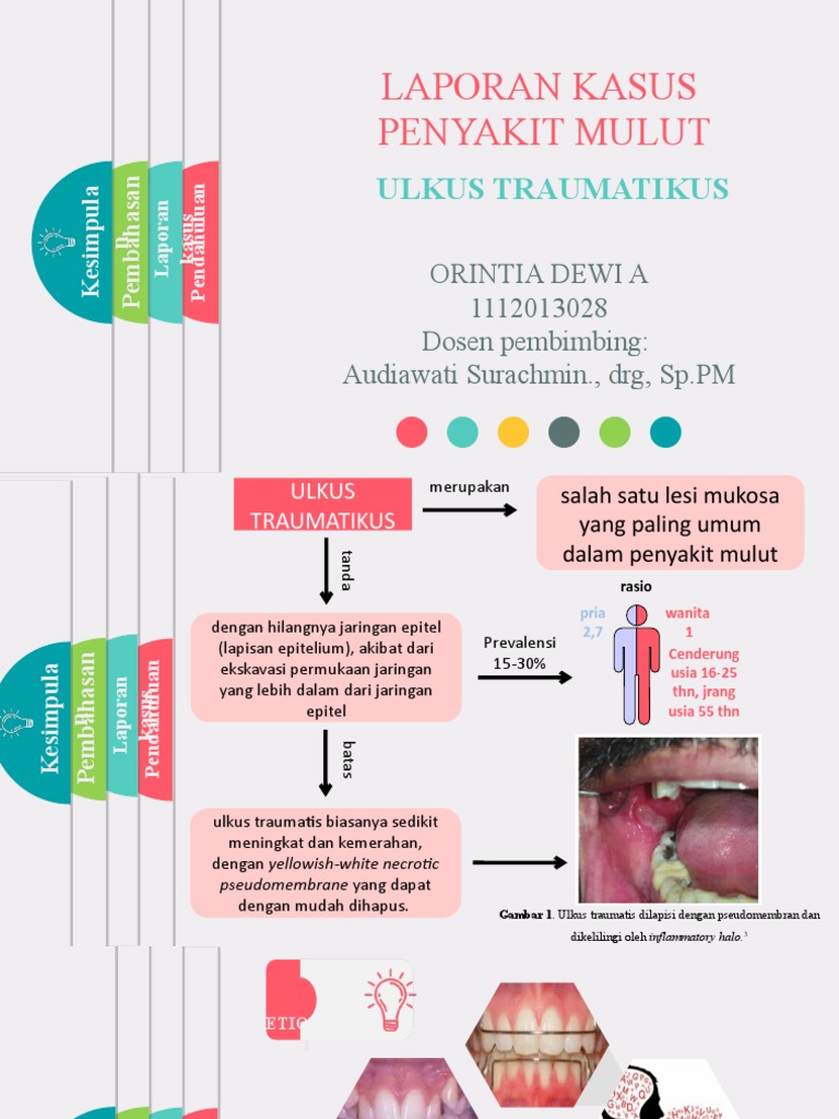 Lapsus Ulkus Traumatikus | PDF