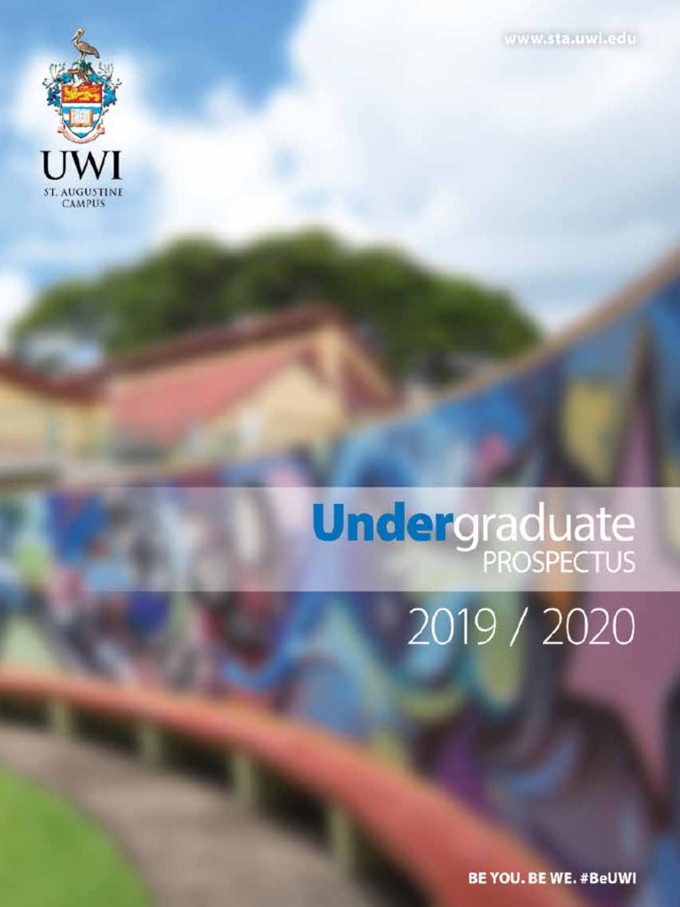 UWI Undergraduate Prospectus 19/20 | PDF | University And College ...