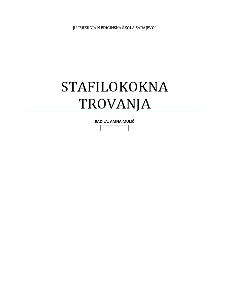 STAFILOKOK | PDF