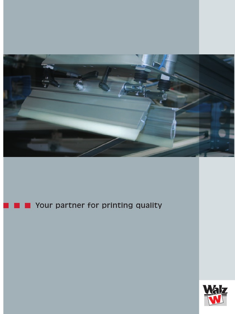 Schenk Screen Printing Machines Overview | PDF | Machines