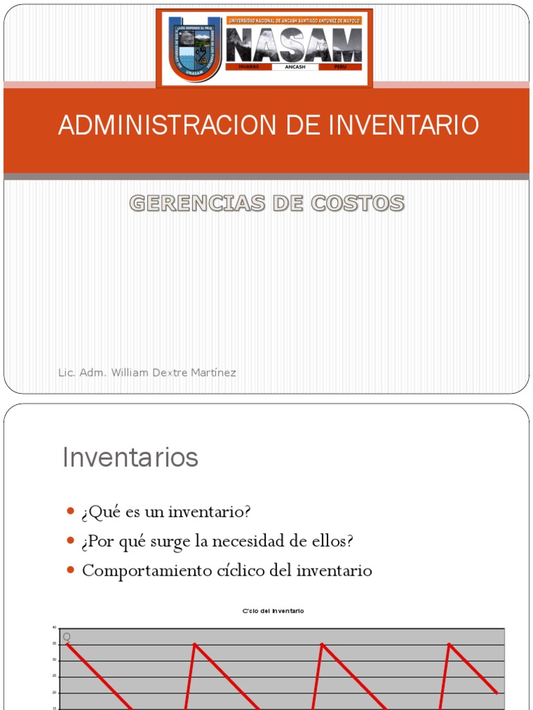 Modelos de Inventarios | PDF | Inventario | Costo
