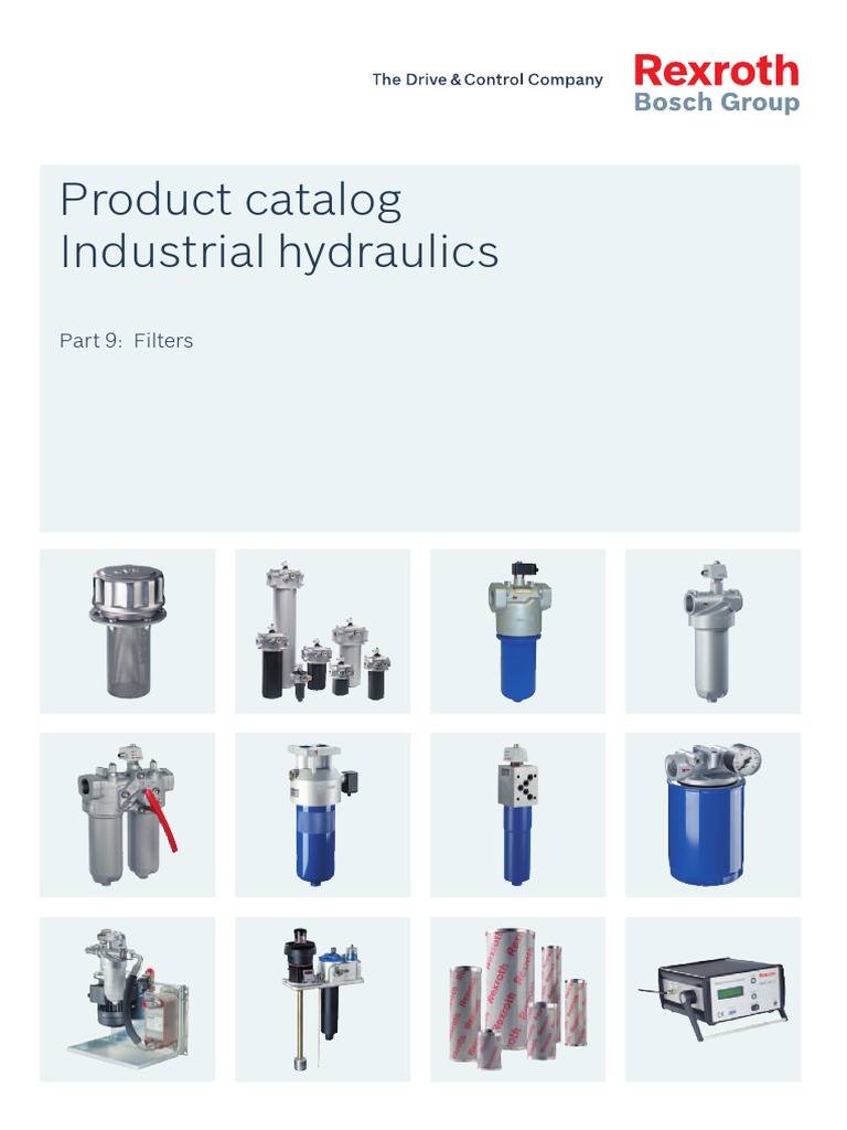 Filters Rexroth PDF | PDF | Pipe (Fluid Conveyance) | Pump