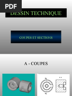 Coupe Et Section | PDF | Dessin technique | Dessin