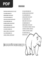 Brown Bear I SEE Pocket Chart Simple Sentences | PDF | Mystery ...