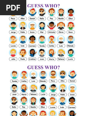 Maria Guess Who