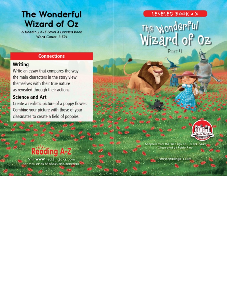 Raz lx28 Wonderfulwizardofozpart4 CLR Ds | PDF | Scarecrow (Oz) | Tin ...