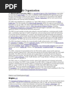 WHO Constitution: A Global Health Framework | PDF | World Health ...