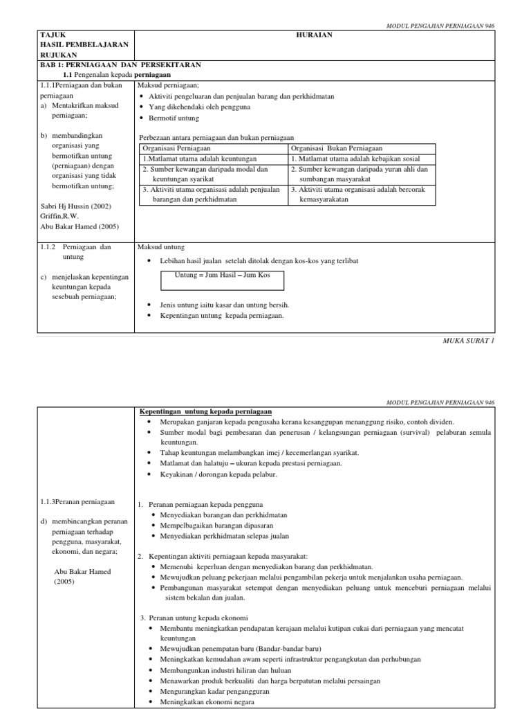 PP Sem1-3 Modul Gabungan PDF | PDF