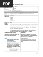 Micro Teach Lesson Plan | PDF | Lesson Plan | Sharing