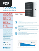 Trina 620w Datasheet | PDF | Solar Panel | Photovoltaics