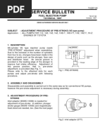 1hz 1hdt Pump Timing Procedure | PDF