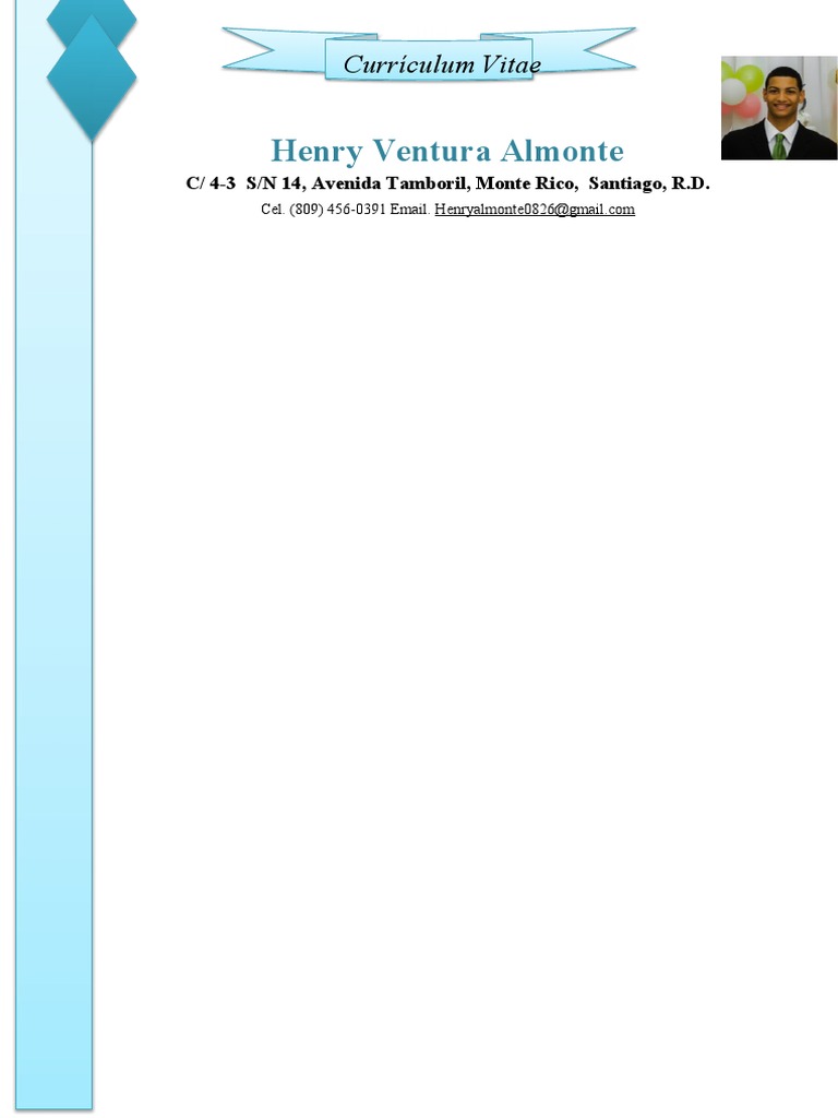 Curriculum Henry | PDF