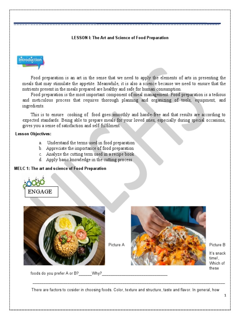 The Art of Food Prepration | PDF | Foods | Cooking