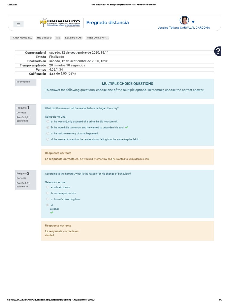 The Black Cat - Reading | PDF