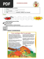 Cuentos Con Fonemas La Letra "V" La Granja de Vera PDF | PDF