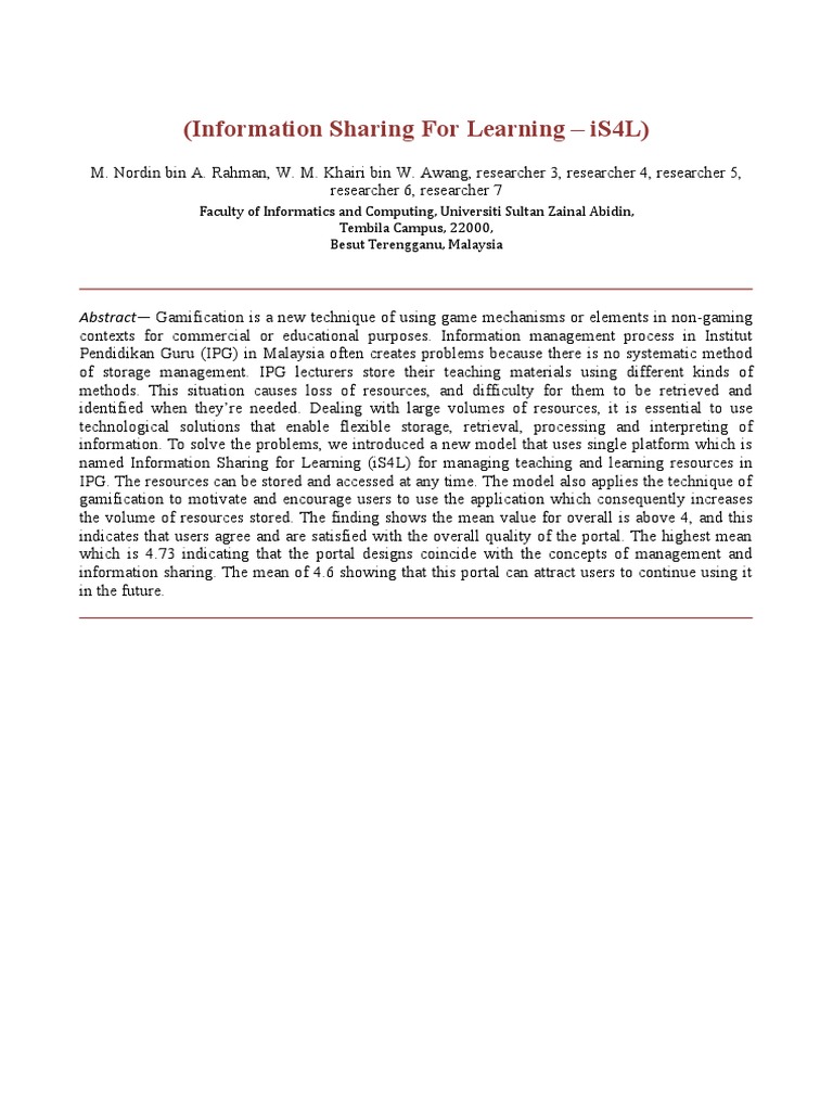 Abstract - Template MPI 2020 | PDF