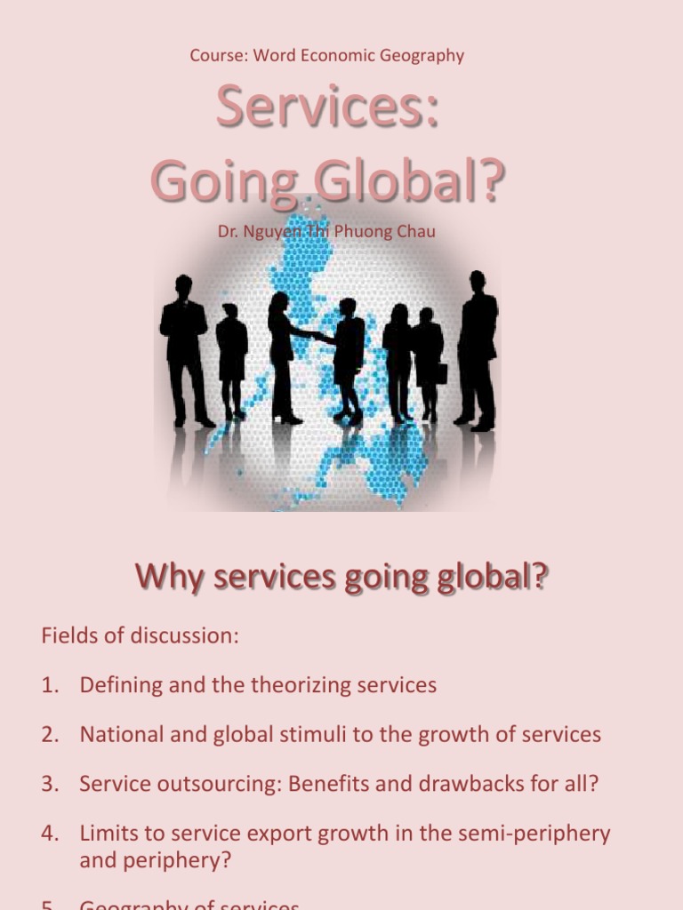 Chapter 5 - Services Going Global | PDF | Internationalization ...