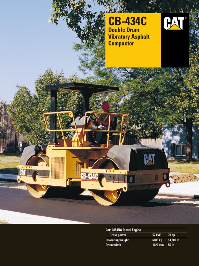 Ficha Tecnica Cat cb434 | PDF | Engines | Horsepower