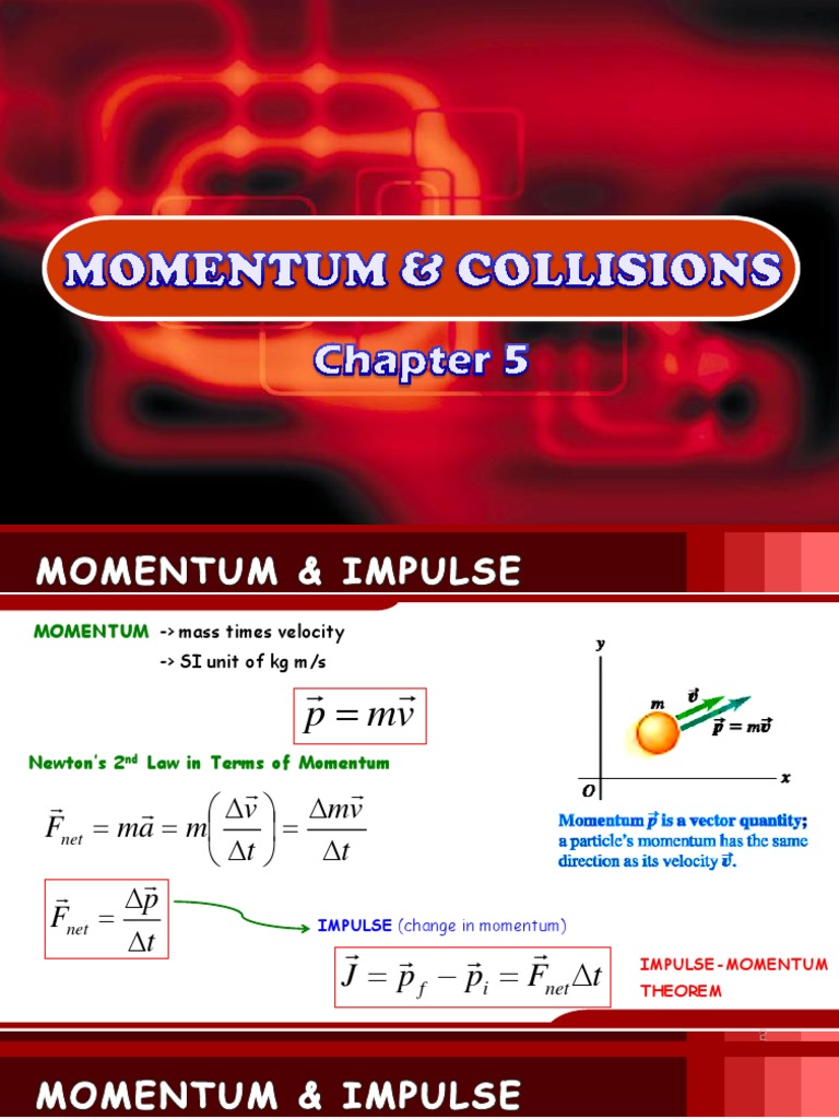005 Momentum Impulse and Collisions PDF | PDF | Collision | Momentum