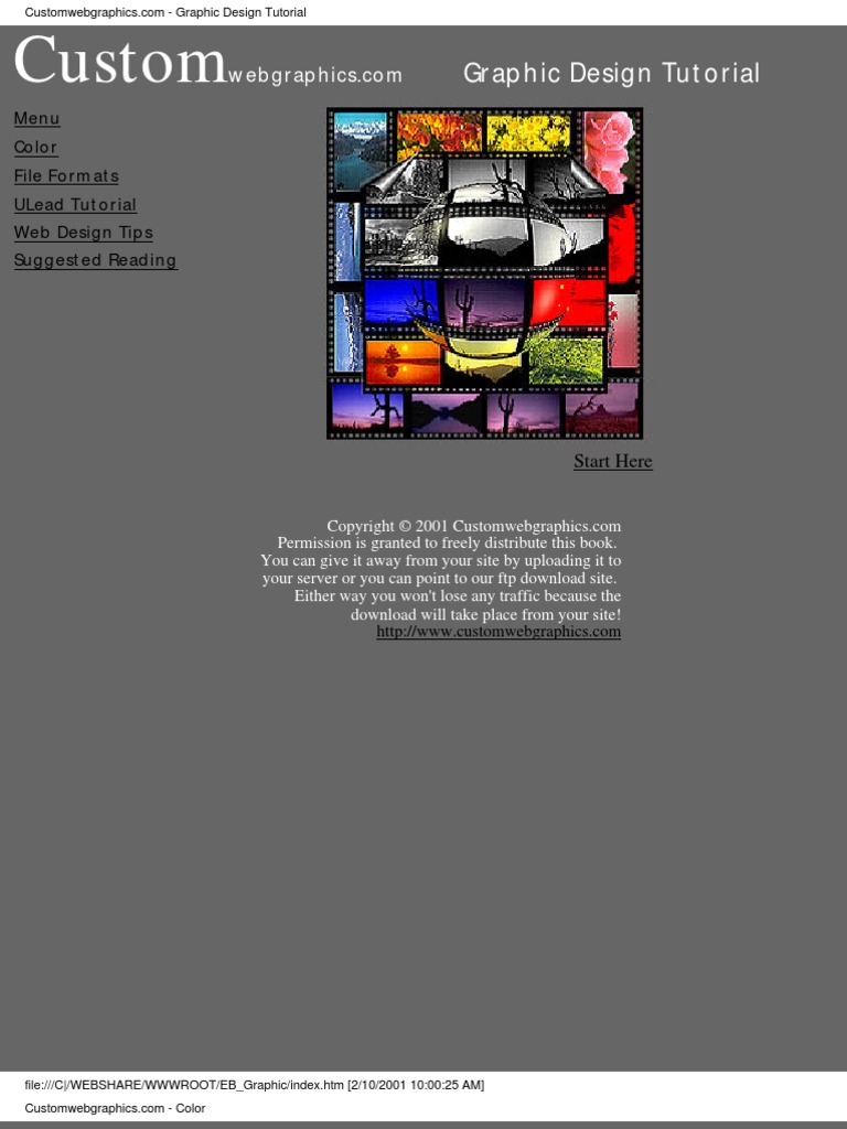 (Ebook - PDF) Graphic Design Tutorial | PDF | Download | File Format