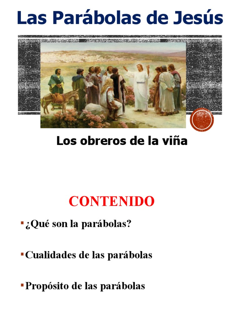 Los Obreros de La Vina | PDF | Parábolas de Jesús | Jesús