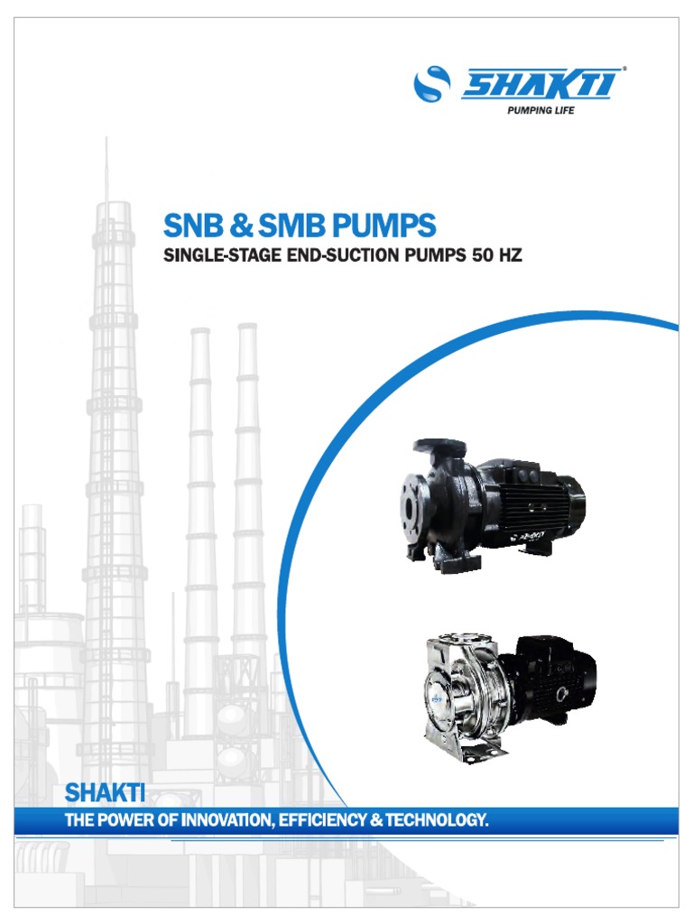 SNB SMB Pump Catalog | PDF