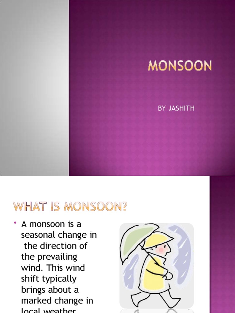 Understanding Monsoons for Kids | PDF