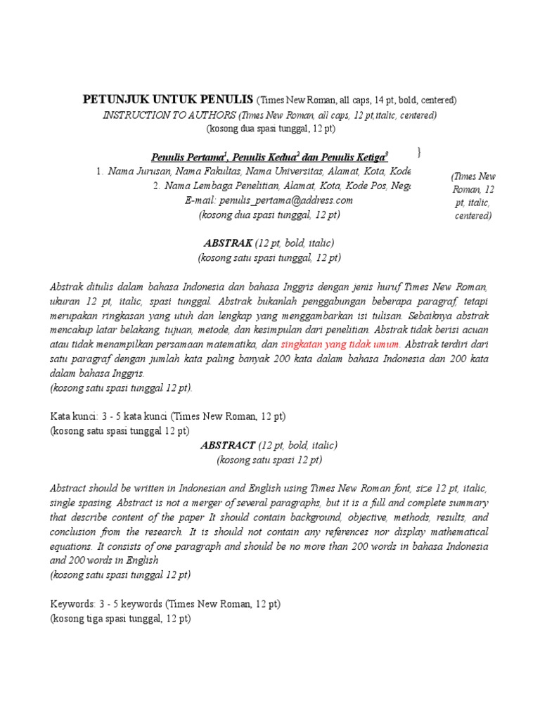Format Review Jurnal Ilmiah | PDF