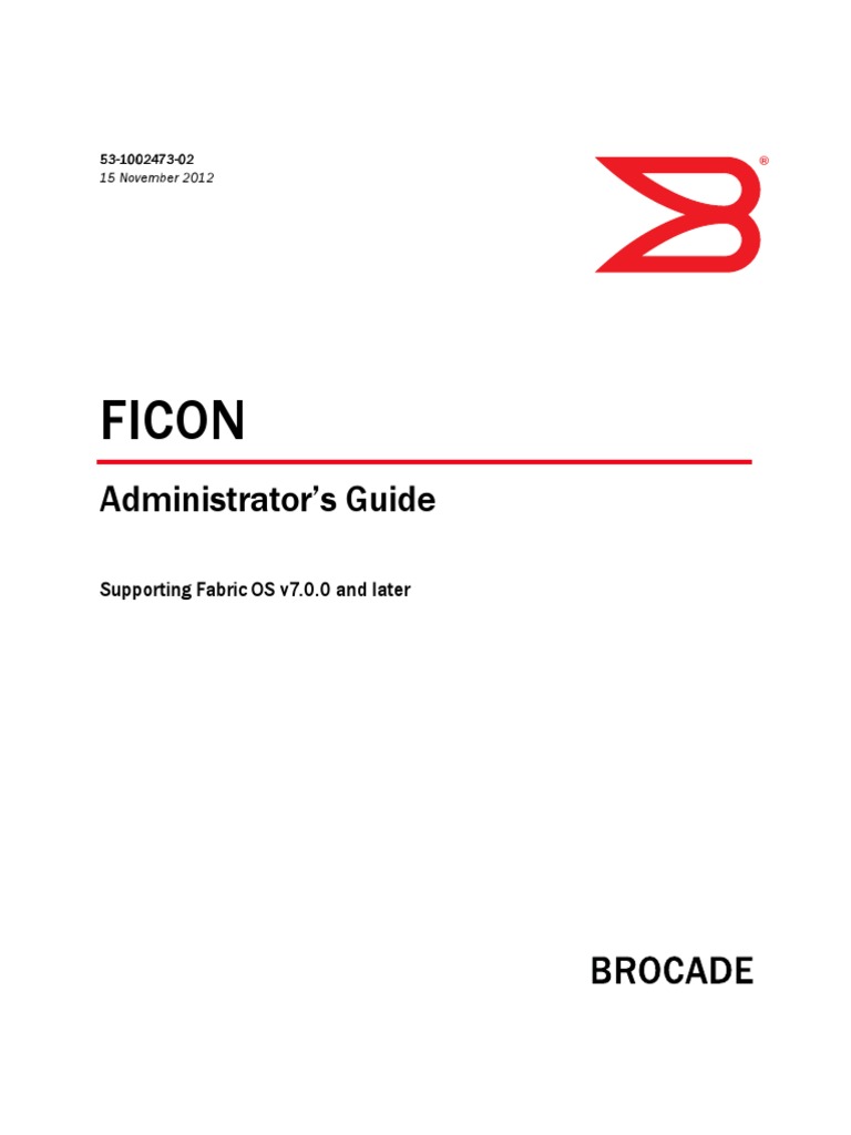 FICON AdminGd v70x | PDF | Computing | Data Transmission
