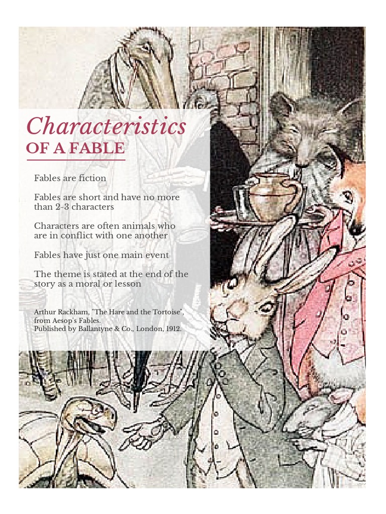 Characteristics of A Fable | PDF