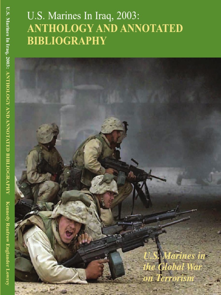 U.S. Marines in Iraq 2003 Anthology and Annotated Bibliography | PDF ...