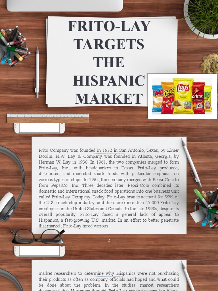 Frito-Lay's Strategy for Hispanic Market | PDF | Foods | Science