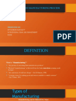 Key Manufacturing Vocabulary Terms | PDF | Inventory | Mass Production