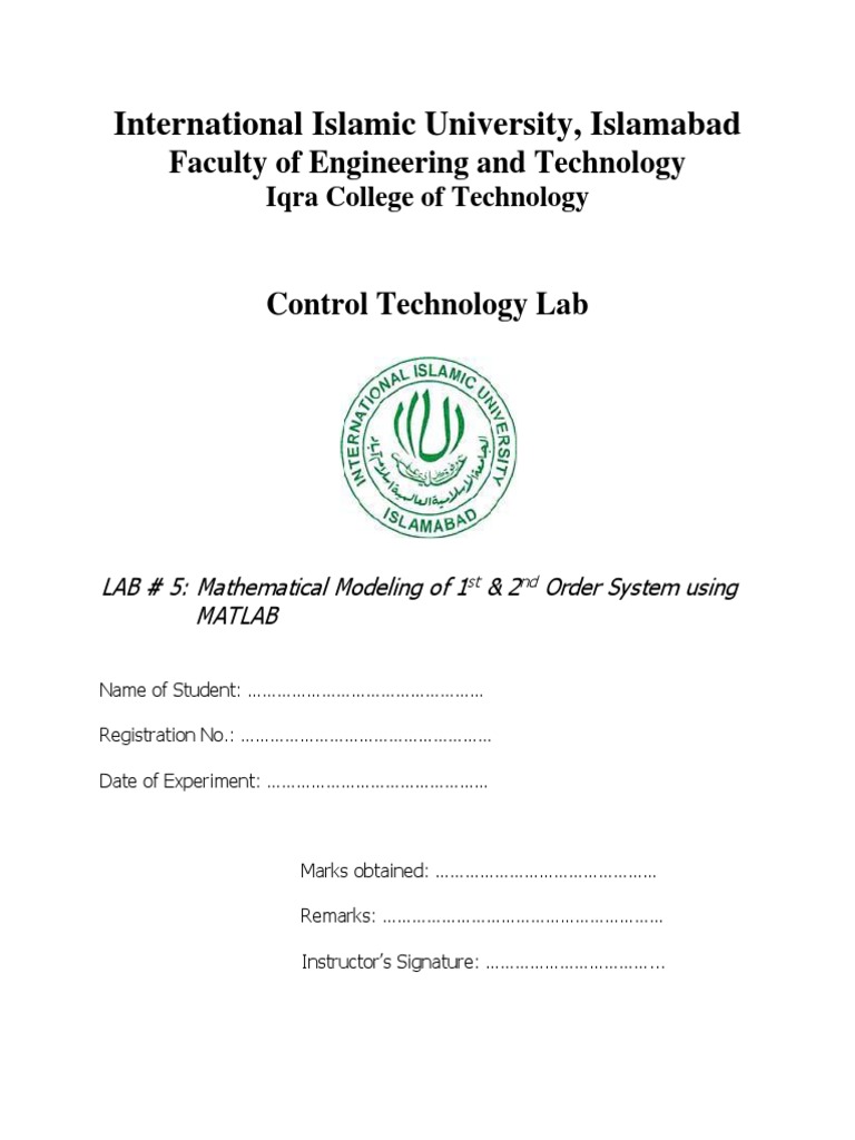 Mathematical Modeling and Simulation of a Mass-Spring-Damper System in ...