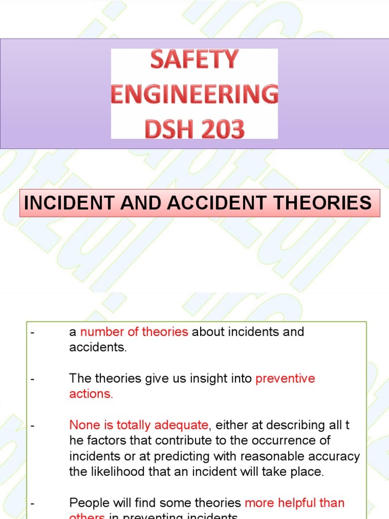 Understanding Accident Theories | PDF | Safety | Hazards
