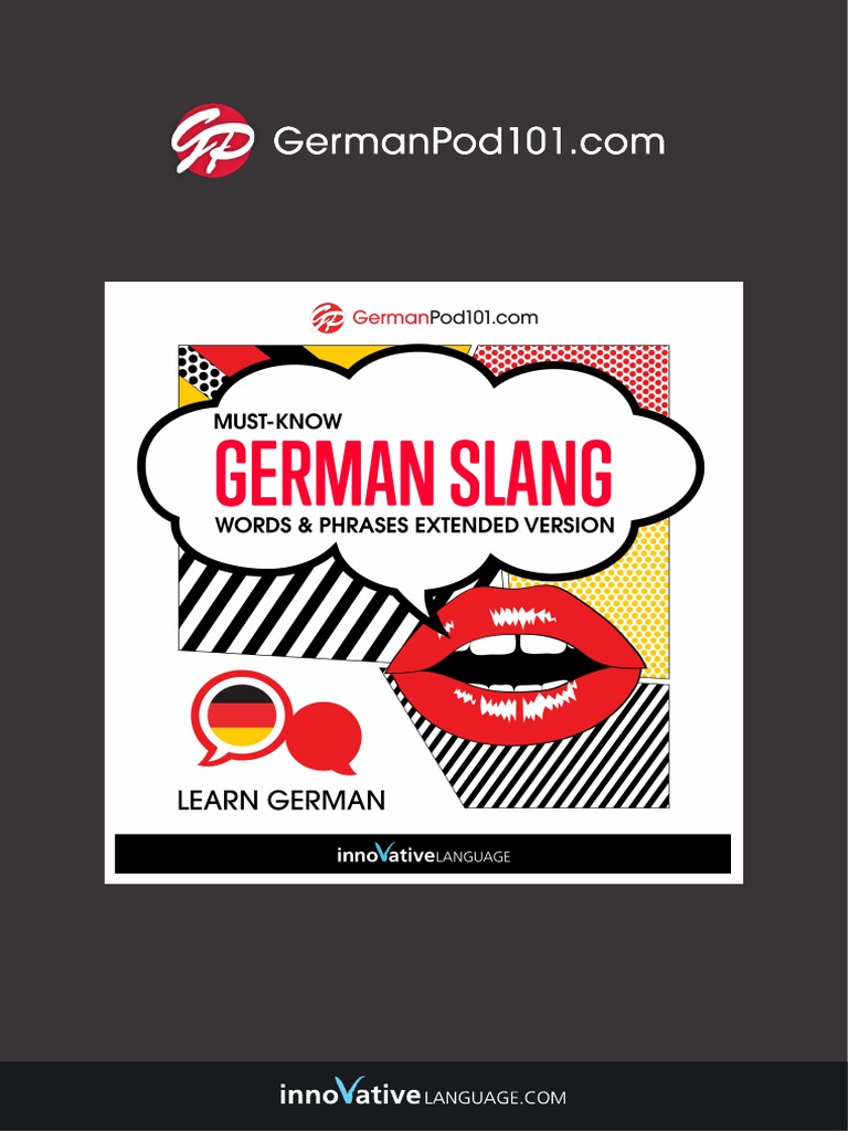 Learn German - Must-Know German - Innovative Language Learning, L PDF ...