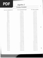Saxon Book Four Math Tests | PDF