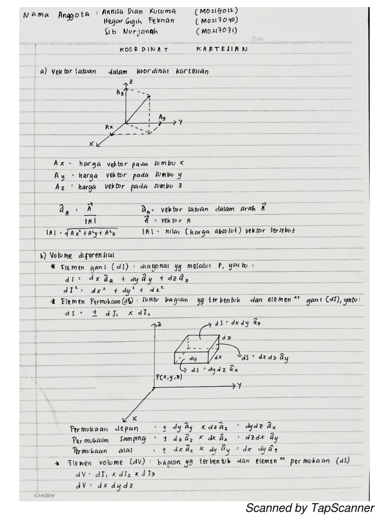 Koordinat Kartesian PDF | PDF