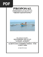 PROPOSAL Perahu Fiber | PDF | Ilmu Sosial | Kesehatan Holistik