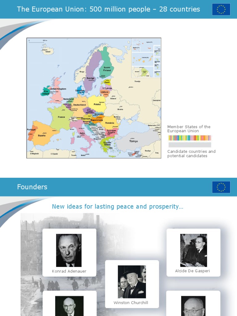 The European Union in Slides | PDF | European Union | European Commission