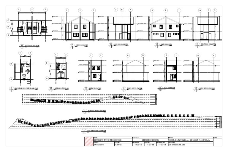 Economic Housing Floor Plan Design | PDF | Housing | City Of Brisbane