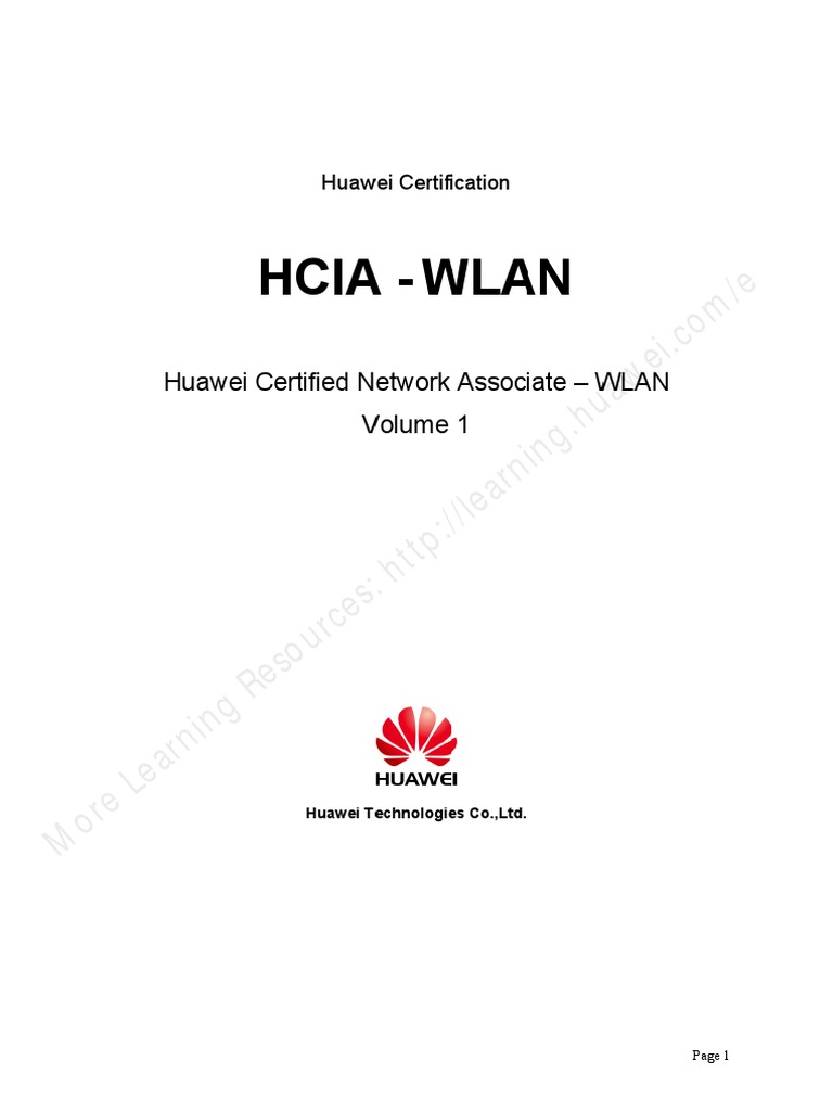 HCIA-WLAN V2.0 Training Materials | PDF | Wireless Lan | Ieee 802.11