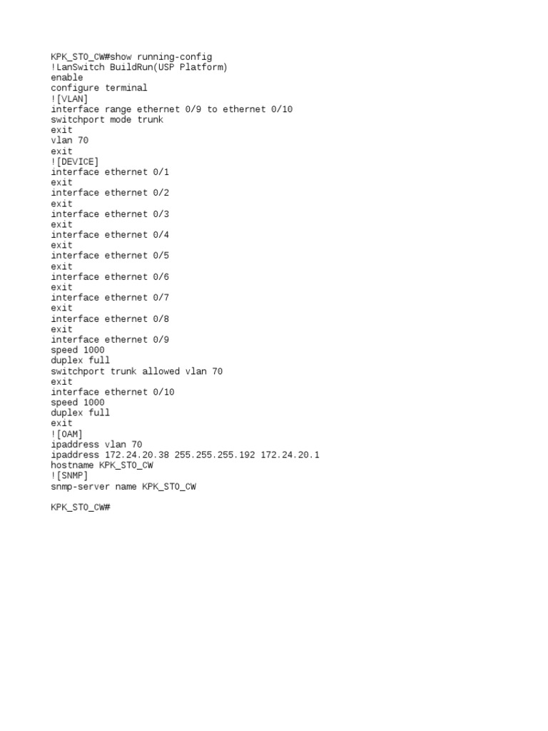 Configuring VLAN on Fiberhome Switch | PDF | Computers | Technology ...