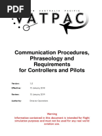 Checklist (PTFS) | PDF | Air Traffic Control | Transponder (Aeronautics)