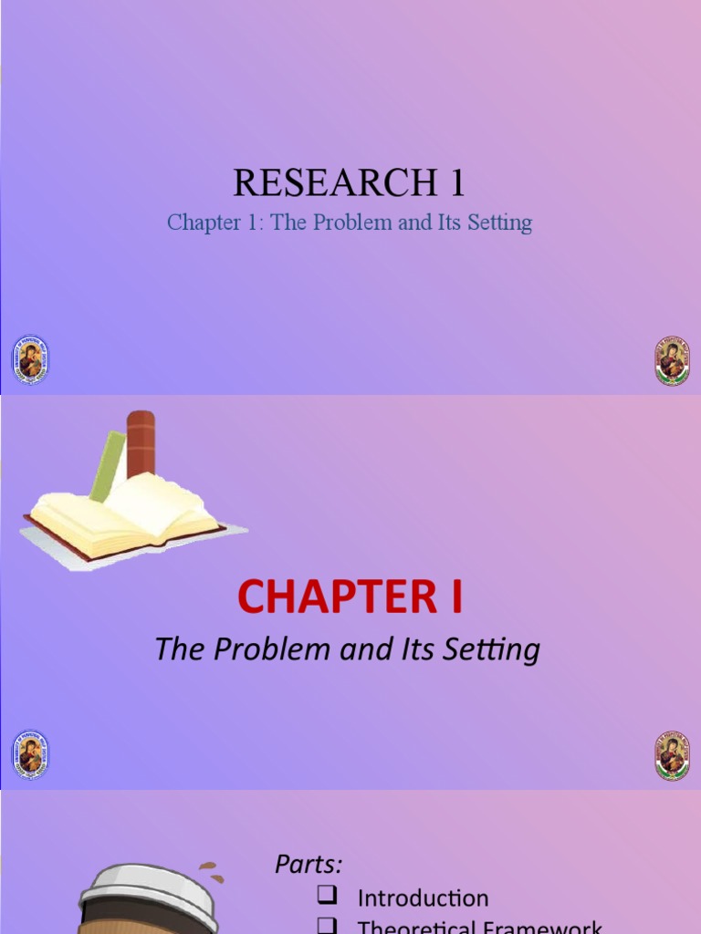 Chapter 1 The Problem and Its Settings | PDF | Conceptual Framework ...