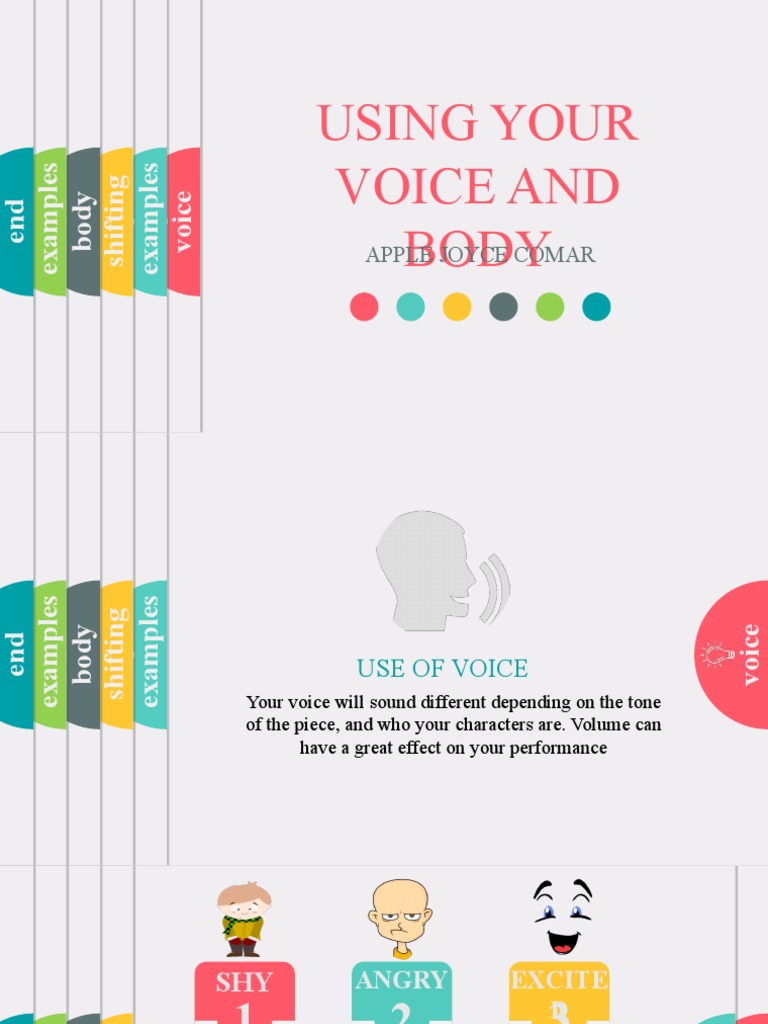 Voice & Body Performance Tips | PDF | Mood (Psychology) | Mental Health