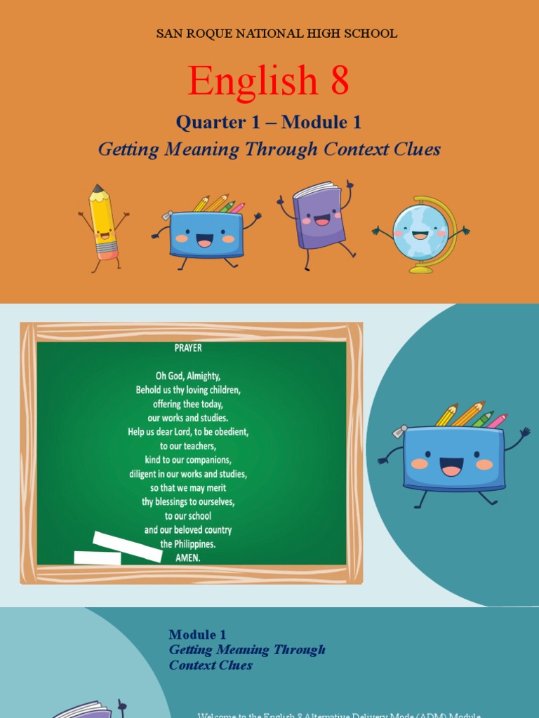 Lesson 1 Context Clue | PDF