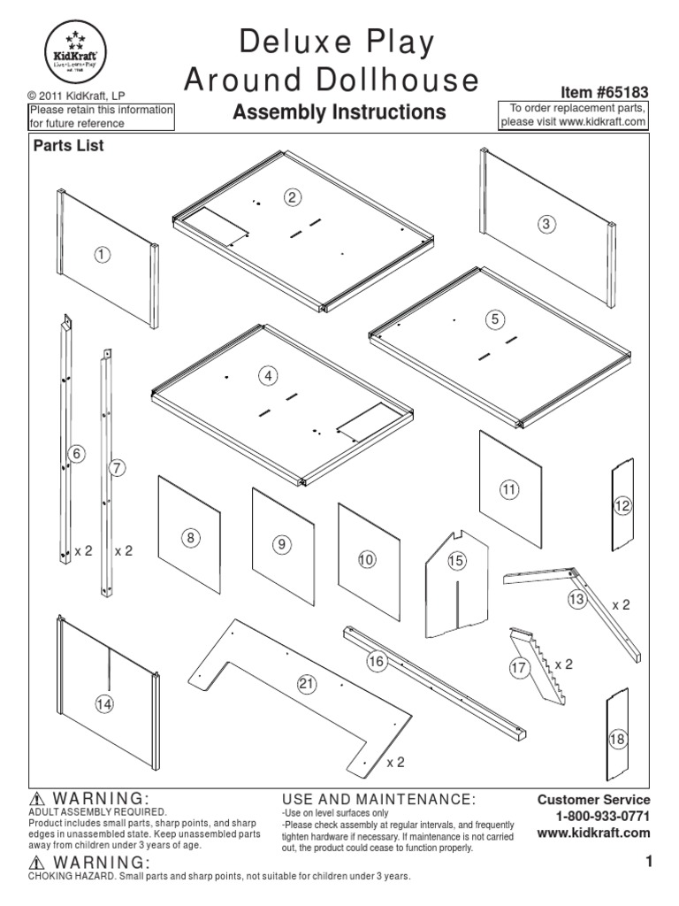 Assembly Instructions: Item #65183 | PDF | Toys | Nature